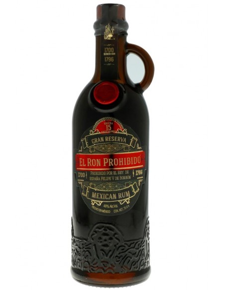 El Ron Prohibido 15 Years 70CL