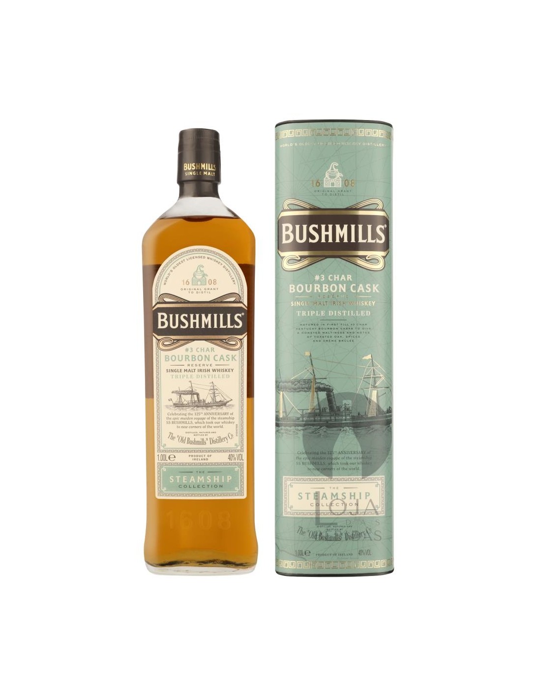 Bushmills Steamship Bourbon Cask + Caixa 100CL