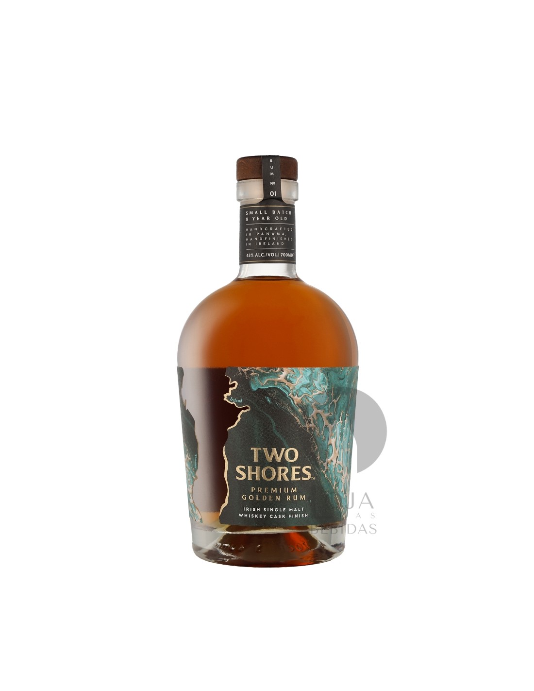 Two Shores Rum Single Malt Finish 70CL