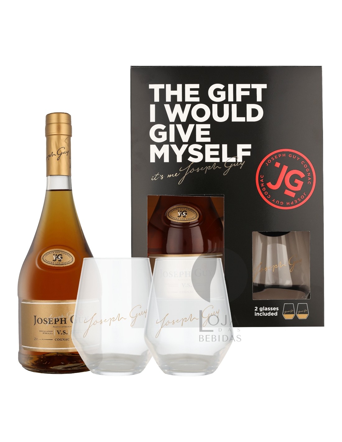 Joseph Guy VS + Glass 70CL