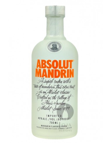 Vodka Absolut Mandrin 70cl