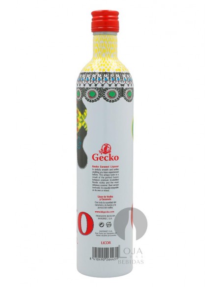Gecko Caramel Vodka 70CL